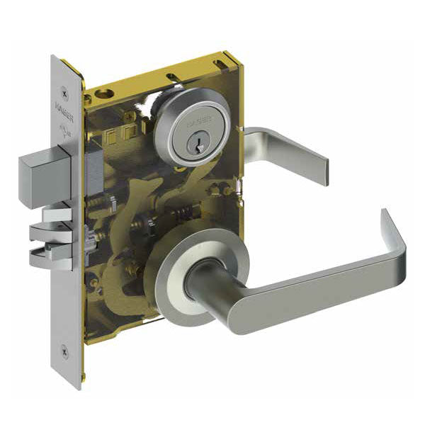 Hager 3800 Series Mortise Locks with Sectional Lever Trim - Trudoor