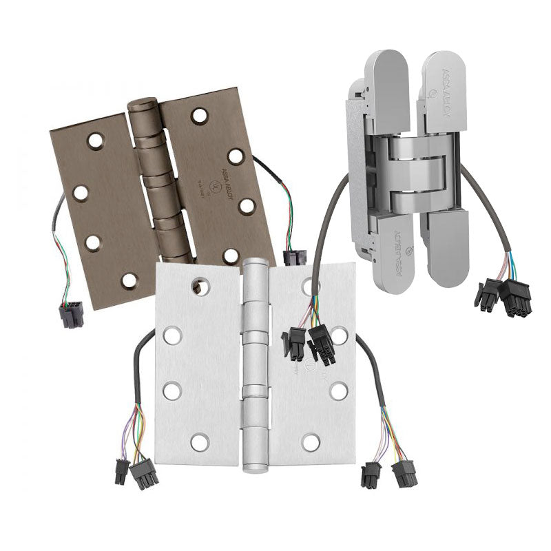 Electrified Power Transfer Hinges for Commercial Doors - Trudoor