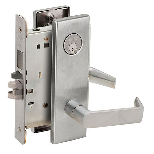 Schlage L Series Mortise Locks with 06N Escutcheon Lever Trim - Trudoor