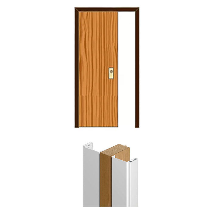 Timely Prefinished Steel Pocket Door Trim Kits - Trudoor