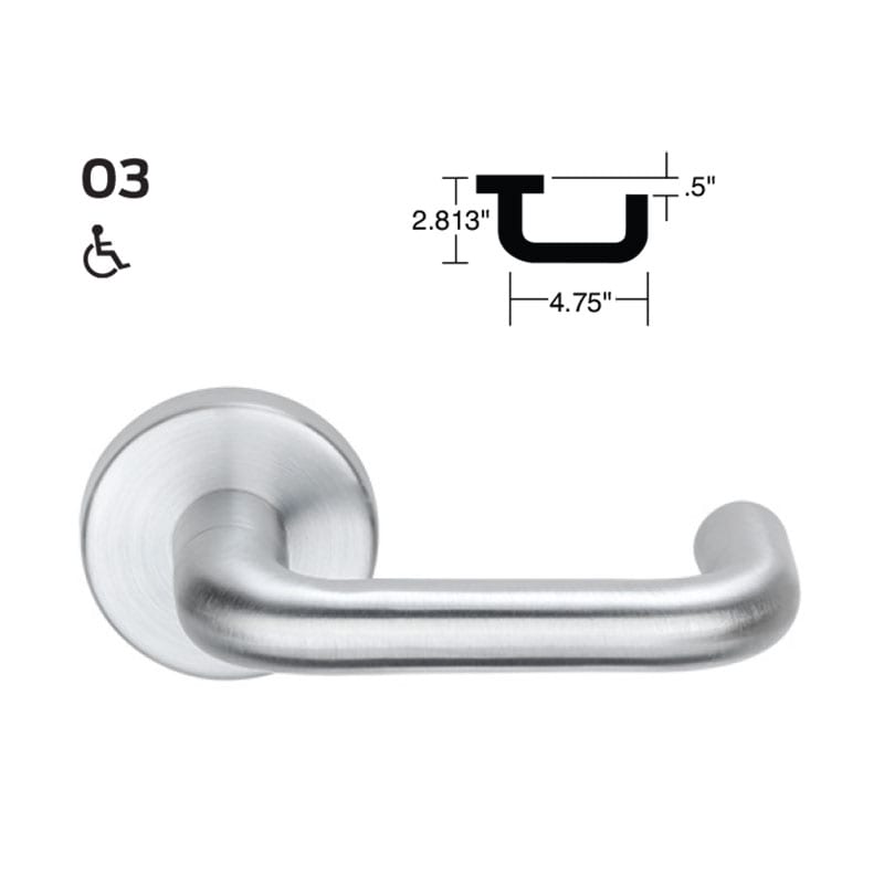 Schlage L9453P 03A Entrance Mortise Lock with Deadbolt