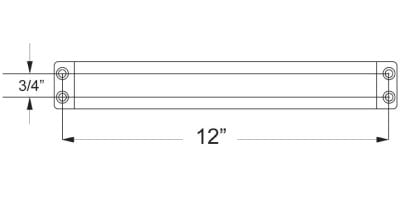 Commercial Door Closer Bolt Hole Pattern Chart, Hole Template Chart