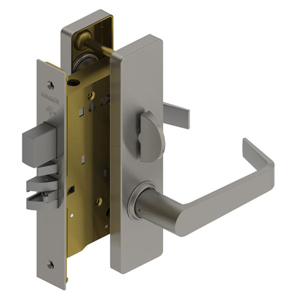 Hager 3881E Storeroom Mortise Lock with Escutcheon Trim