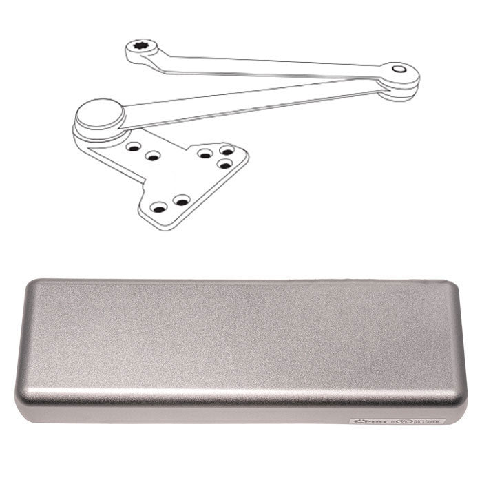 PDQ 7101 BC EDA Grade-1 Door Closer with Extra Duty Arm
