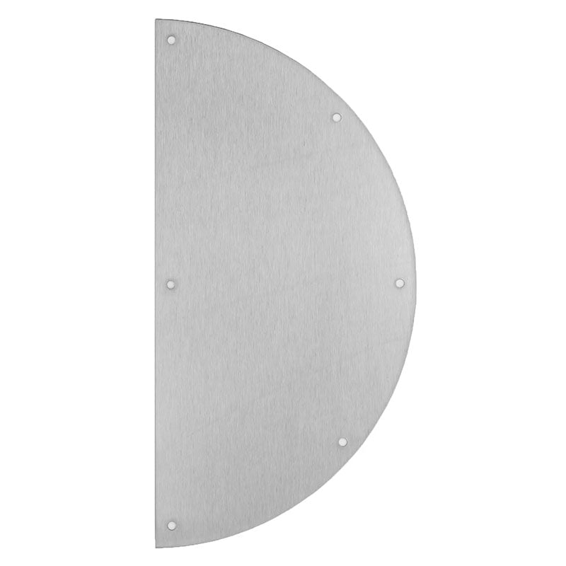 Rockwood 81 Push Plate, Semi-Circle Design – 7.5″ x 15″ x .050″