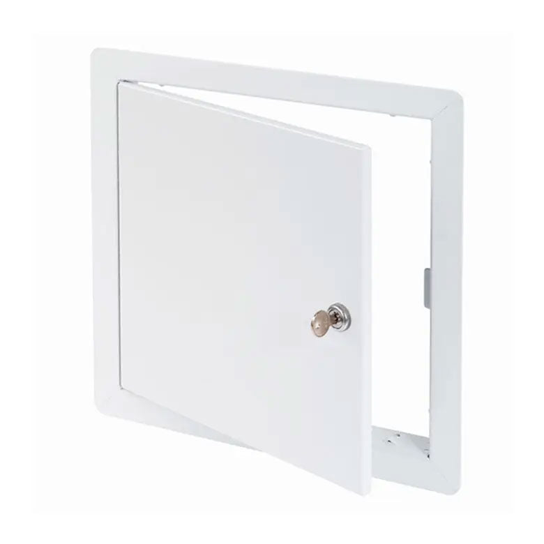 Cendrex AHD-10 Flush Access Door with Key-Operated Cylinder Latch