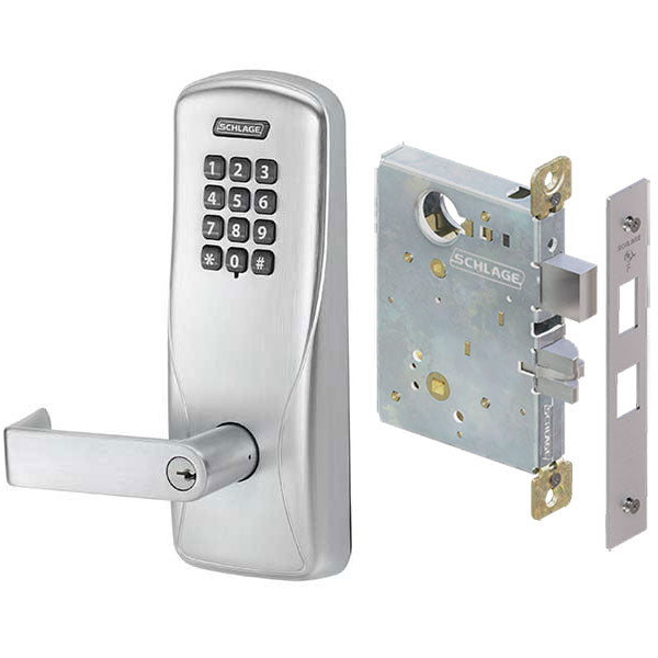 Schlage CO-100-MD-40-KP-RHO Electronic Privacy Mortise Lock
