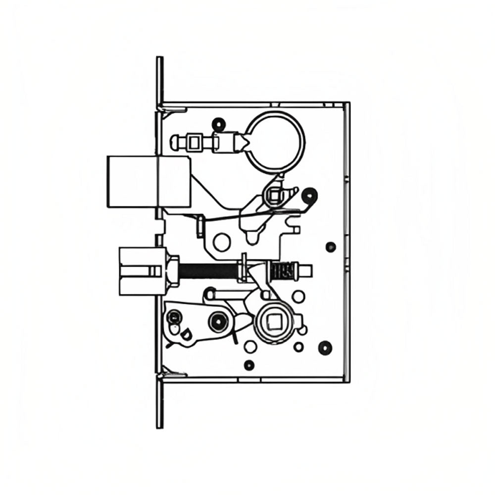 Schlage L283-141 Lock Case, L9480, L9485, L9486 Mortise Lock Body