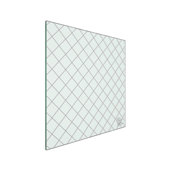 90-Minute Fire-Rated Safety Wire Glass, Fire Door Glass