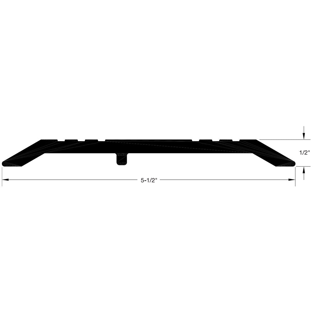 Reese FBR555 Fiberglass Saddle Threshold, 1/2" High x 5-1/2" Wide