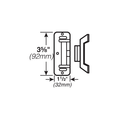 Von Duprin 499F Fire-Rated Strike for 9954 Mullion