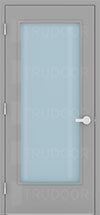 Commercial Metal Doors with Steel Lite Kit and Glass