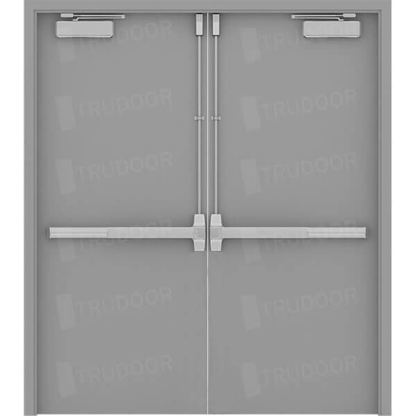 Commercial Steel Double Doors | Hollow Metal Door Pair