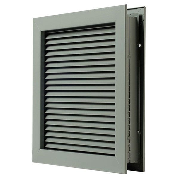 National Guard L-700-RX Louver with Inverted V Blades